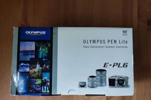 Фотоаппарат Olimpus Pen E-PL6 как новый