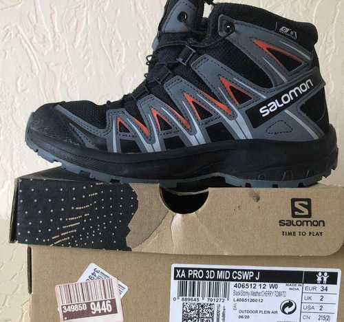 Кроссовки Salomon 34 XA PRO 3D MID cswp J