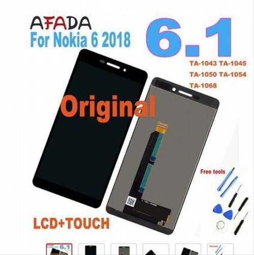 ЖК-дисплей для Nokia 6 2018, TA-6,1, TA-1043, TA-1