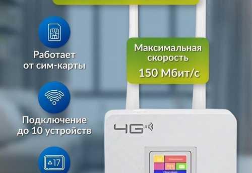 4 G роутер от симкарты для раздачи WI-FI