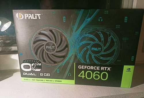 Видеокарта rtx 4060 OC Dual Palit