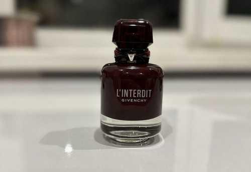 Духи givenchy l’interdit eau DE parfum rouge