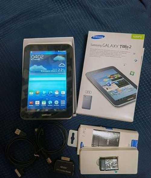 Samsung Galaxy Tab 2 7.0 (Новый аккумулятор+OTG)