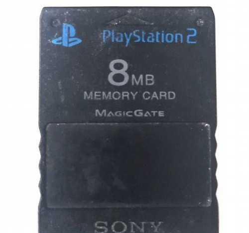 Карта памяти sony playstation 2 8 Mb