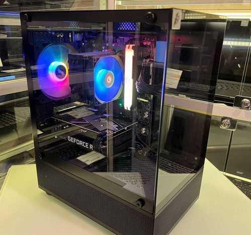 Мощный игровой пк AMD Ryzen 5/16Gb/1Tb/RTX3050