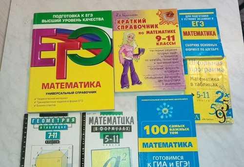 Сборник формул математика 9, 11