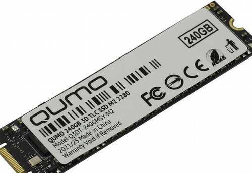 Новые, Гарантия, SSD M.2 qumo 240Gb