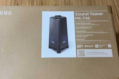 Домашняя аудиосистема samsung sound tower mx t-40