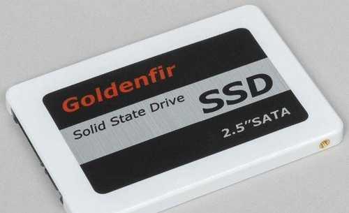 Новые SSD диски Goldenfir 128/256Гб, SATA 3, 2,5"
