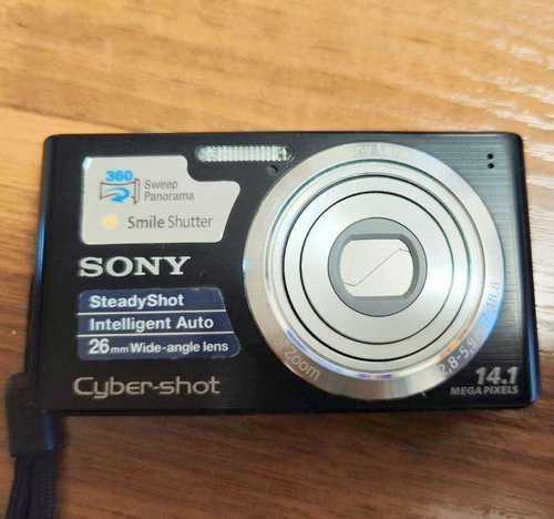 Цифровой фотоаппарат sony cyber shot dsc-w610