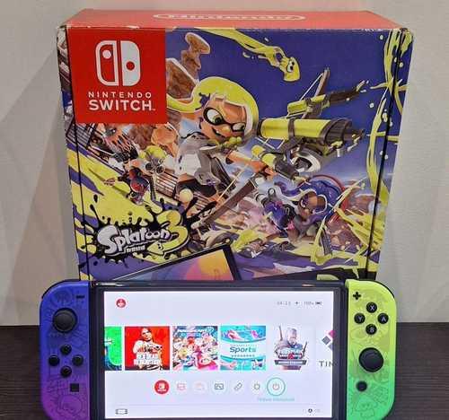 Nintendo switch Oled прошитая