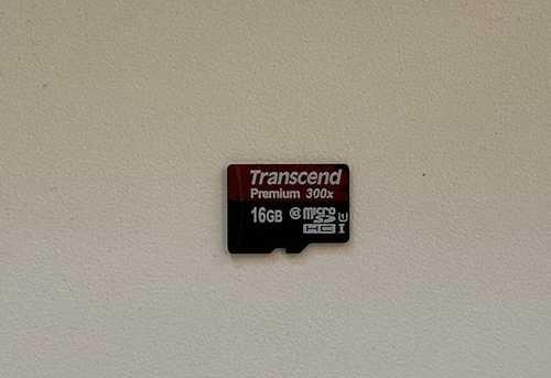 Карта памяти MicroSD Transcend