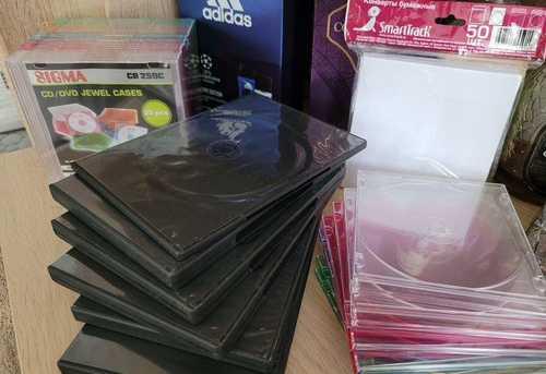 Боксы и конверты для дисков DVD CD