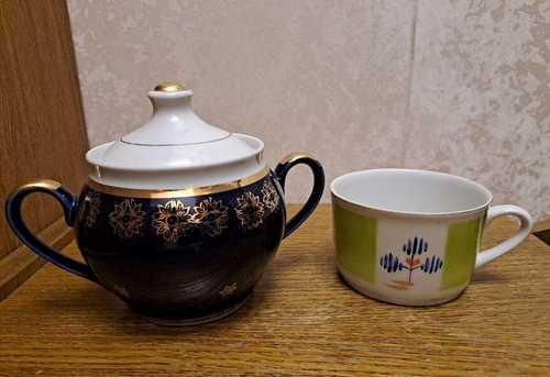Сахарница и чайная чашка Полонне зхк