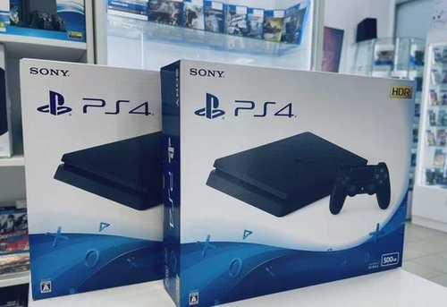 Sony PS4 Slim в коробке + 400игр + гарантия
