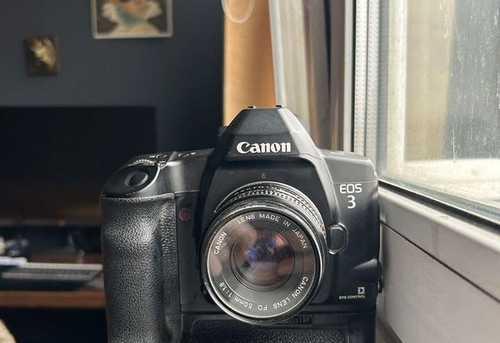 Зеркальный фотоаппарат canon eos 3