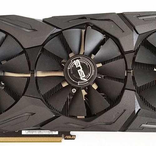 Видеокарта Asus Strix gtx 1080 ti 11gb на запчасти