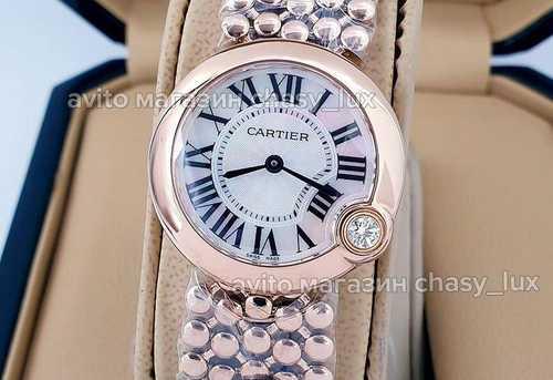 Часы Ballon Blanc de Cartier Rose Gold