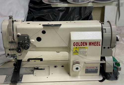 Двухигольная машина golden wheel CSU-4250