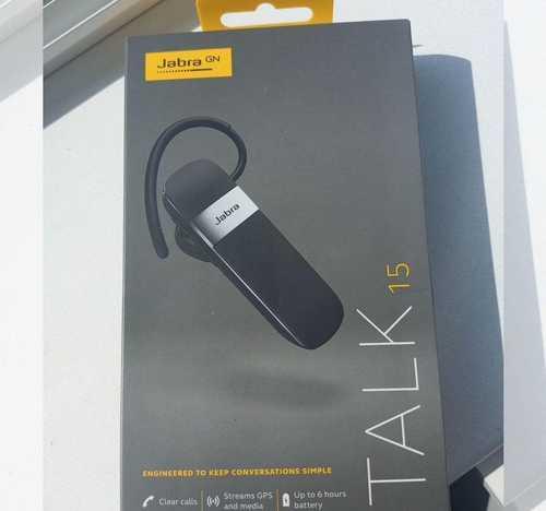 Bluetooth гарнитура jabra talk 15