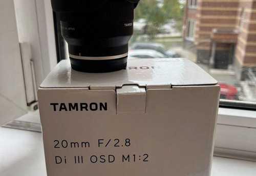 Объектив Tamron 20mm f2.8
