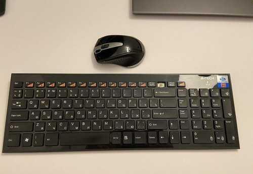 Беспроводная клавиатура и мышь А4 gx-100