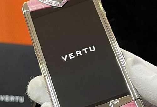Vertu Constellation T нержавеющая сталь розовая кожа, 16 ГБ