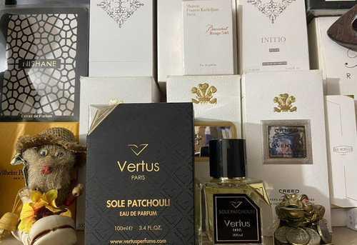Оригинал Духи Sole Patchouli Vertus делюсь 1oмл