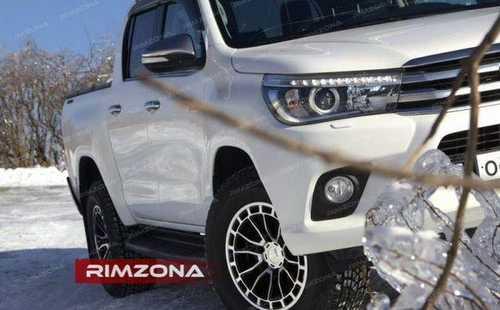 Кованые диски R18 на Toyota Hilux