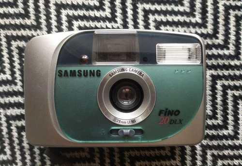 Плёночный фотоаппарат samsung fino 20 dlx
