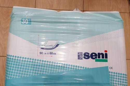 Пеленки одноразовые Seni Soft 9060 см Польша