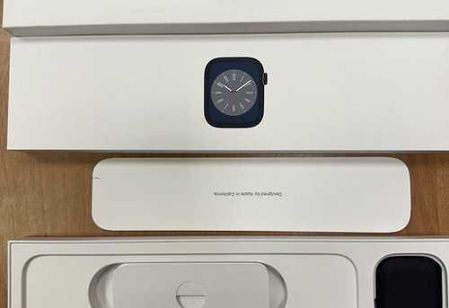 Смарт-часы Apple Series 8 45mm Midnight Aluminium