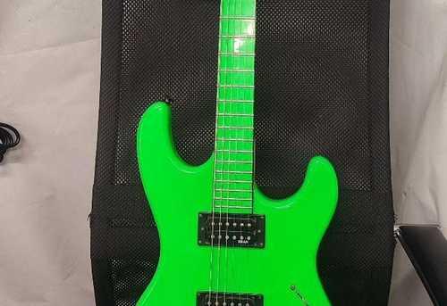 Электрогитара Dean Custom Zone Nuclear Green