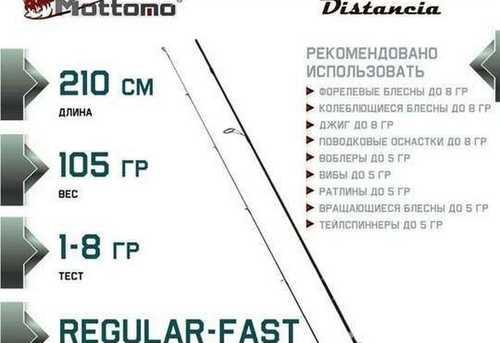 Новый спиннинг Mottomo Distancia (новый,доставка)