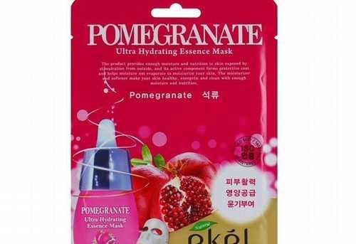 Тканевая маска, д/лица с экстрактом граната Pomeg