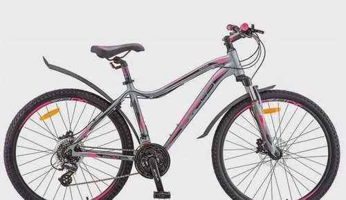 Велосипед Stels Miss-6100 D 26" V010 (серый) 2021г