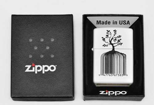 Зажигалка Zippo 28296 Tree Barcode Оригинал Новая