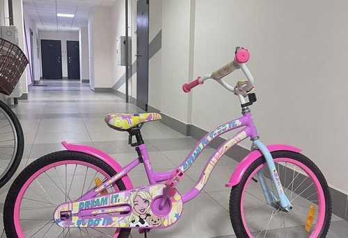 Велосипед для девочки барби