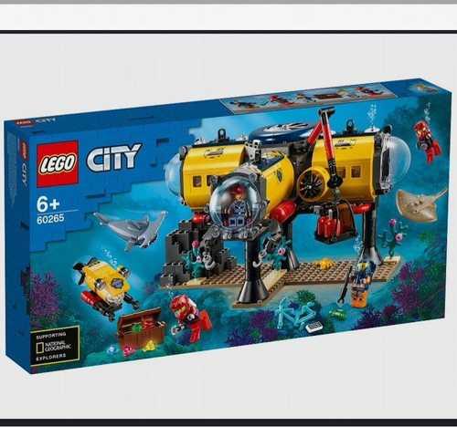 Lego City Oceans 60265 Исследовательская база