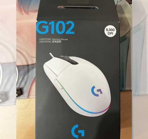 Игровая мышь logitech g102