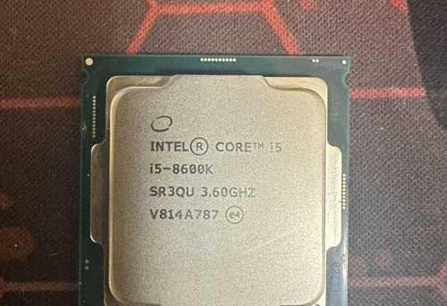 Процессор intel core i5 8600k + mb + ddr
