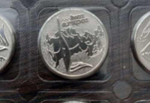 Монета Сочи 2014 Факел