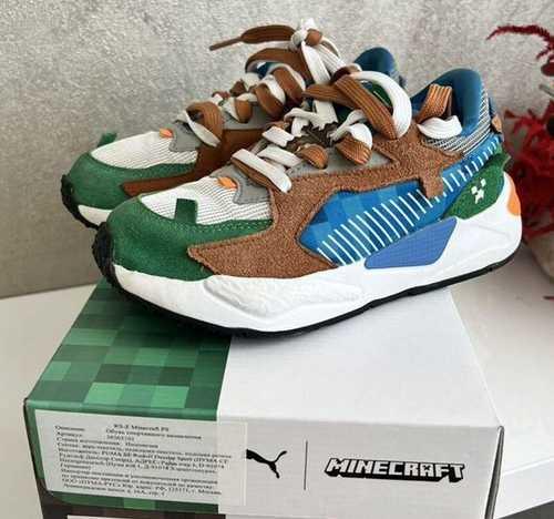 Кроссовки puma rs minecraft