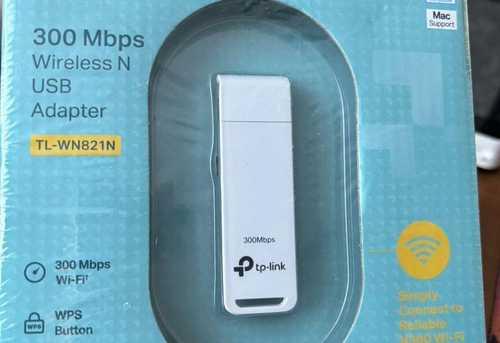 Сетевой адаптер Wi-Fi TP-link TL-WN821N USB 2.0