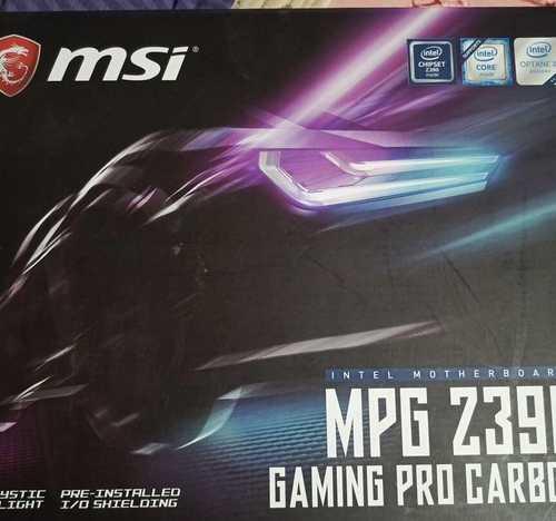 Msi mpg z390 gaming pro carbon +9700kf