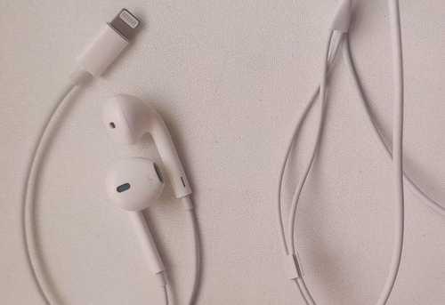 Наушники apple earpods lightning