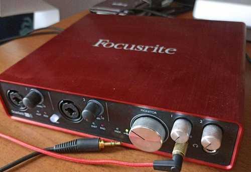 Focusrite scarlett 6i6 USB звуковой аудиоинтерфейс