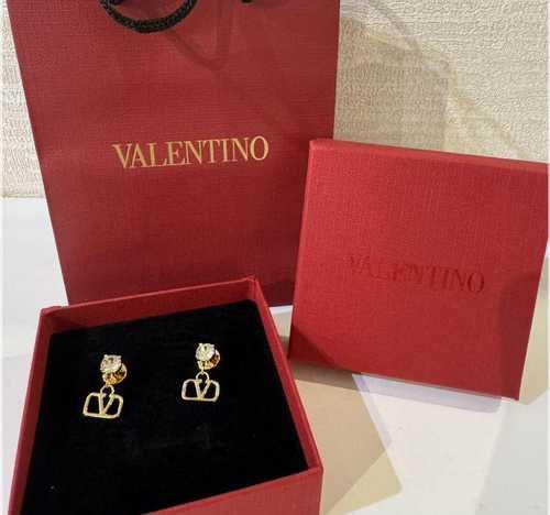 Серьги Valentino