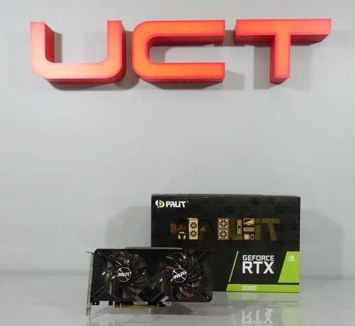 Видеокарта palit geforce RTX2060 dual 6Гб