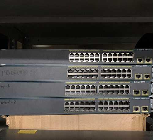 Коммутатор Cisco WS-C2960-24TT-L V11